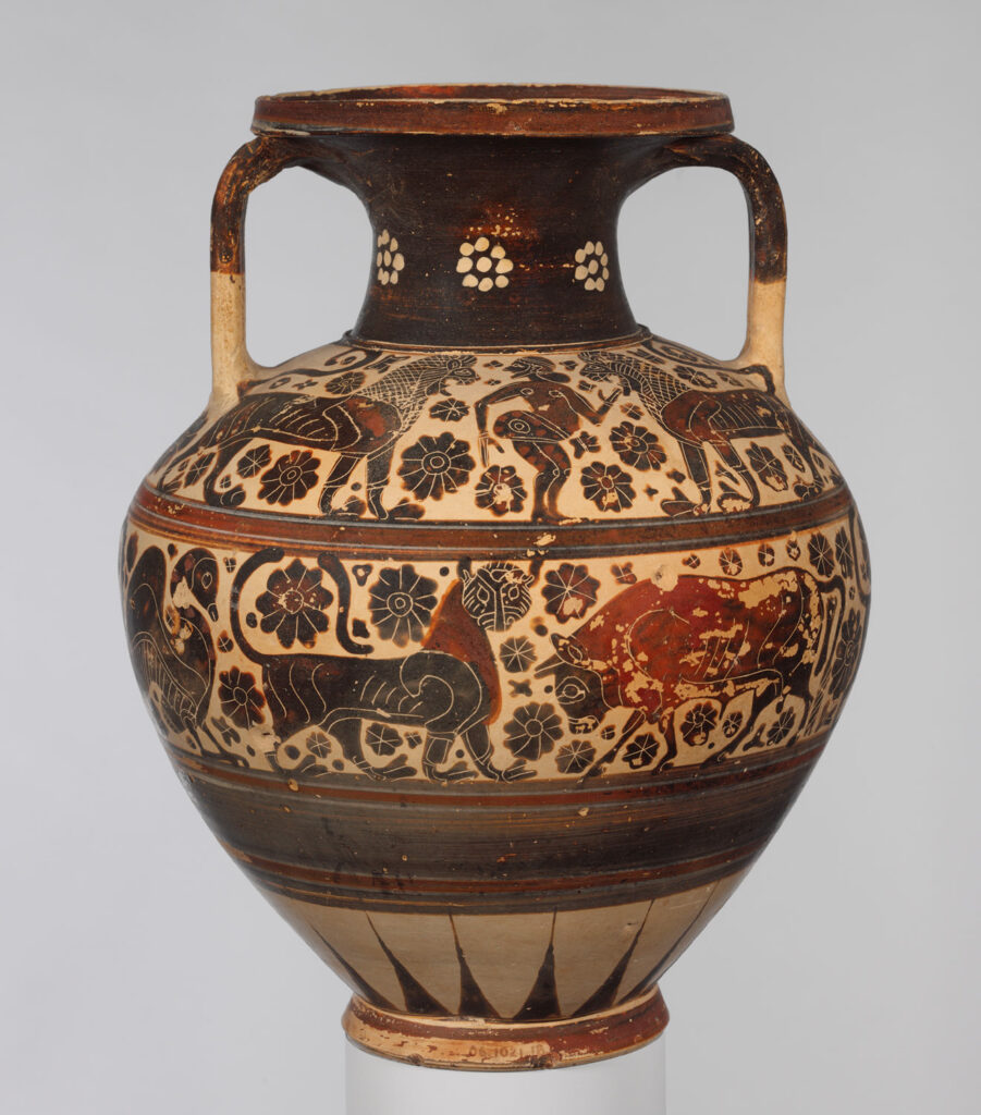 ग्रीक मृत्पात्रावरील चित्रकला (Greek Pottery Painting) – मराठी विश्वकोश
